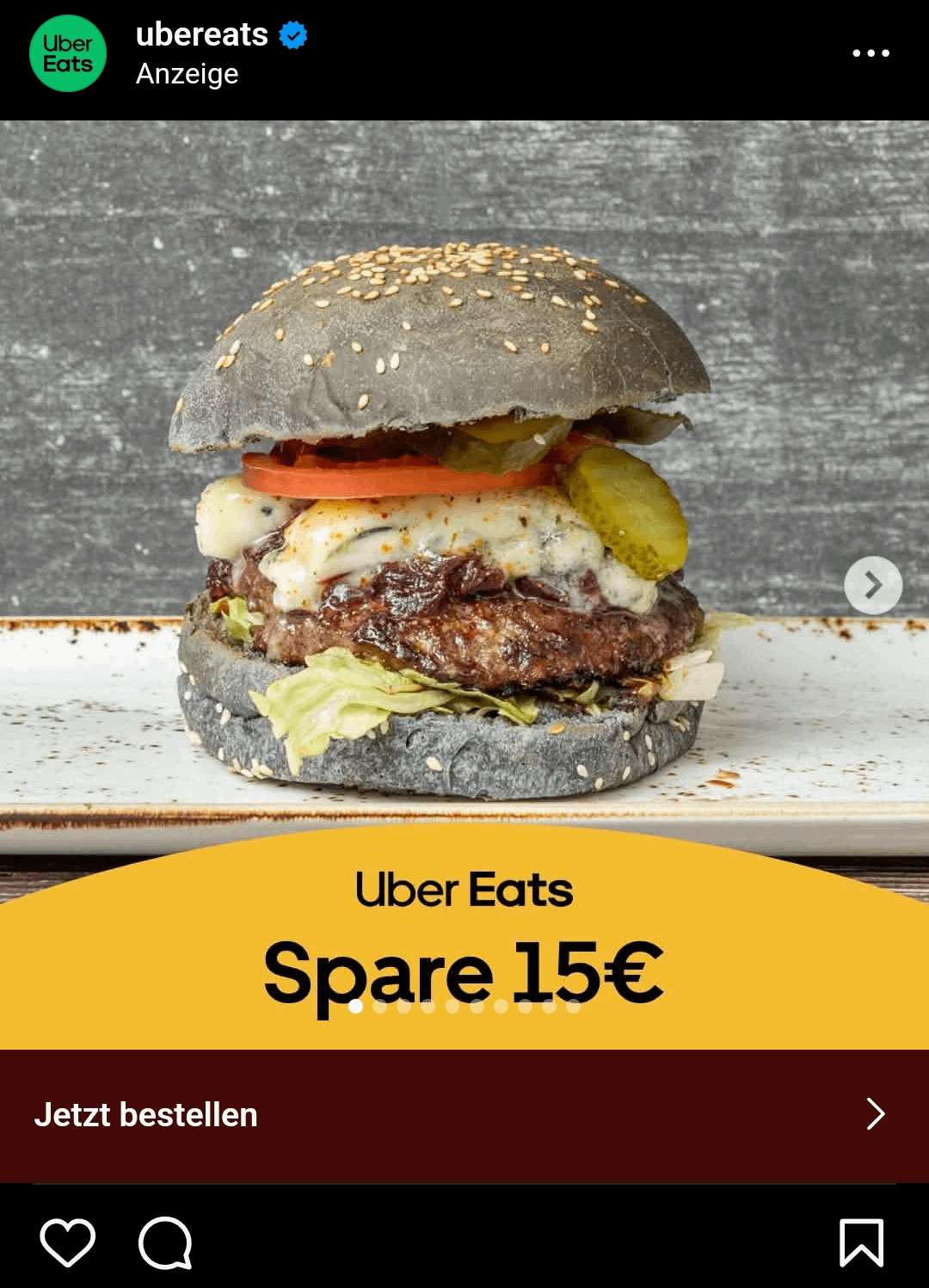 Ubereats ad looks like Spongebob's nasty burger - Dining and Cooking