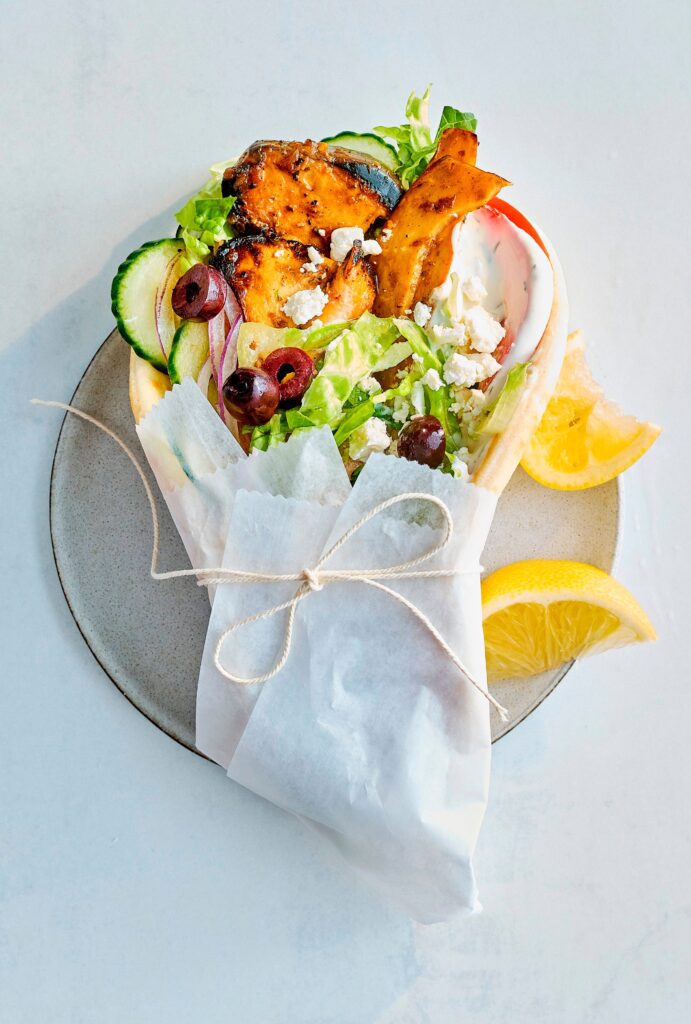 Mushroom Gyros Recipe - Dining and Cooking