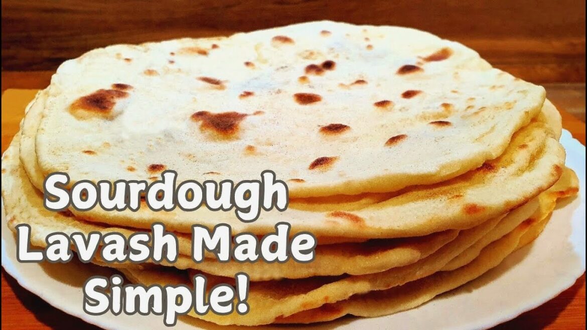 Easy Sourdough Flatbread Recipe | Soft Lavash Made Simple | Living ...