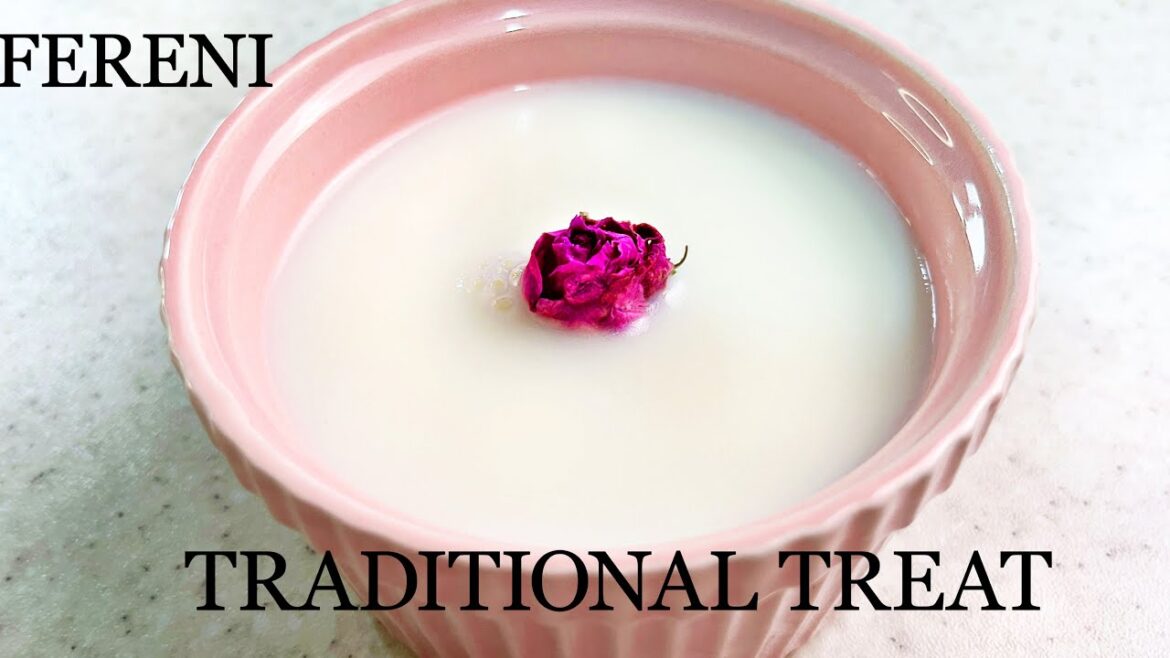 How to Make Persian Rice Pudding (Fereni) in Less Than 15 Minutes That ...