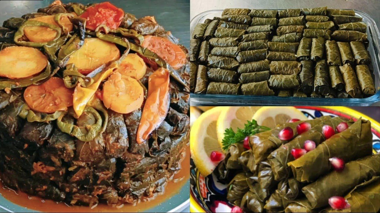 How To Make Stuffed Grape Leaves/Wark Enab Arabic Recipe/StuffedGrape ...