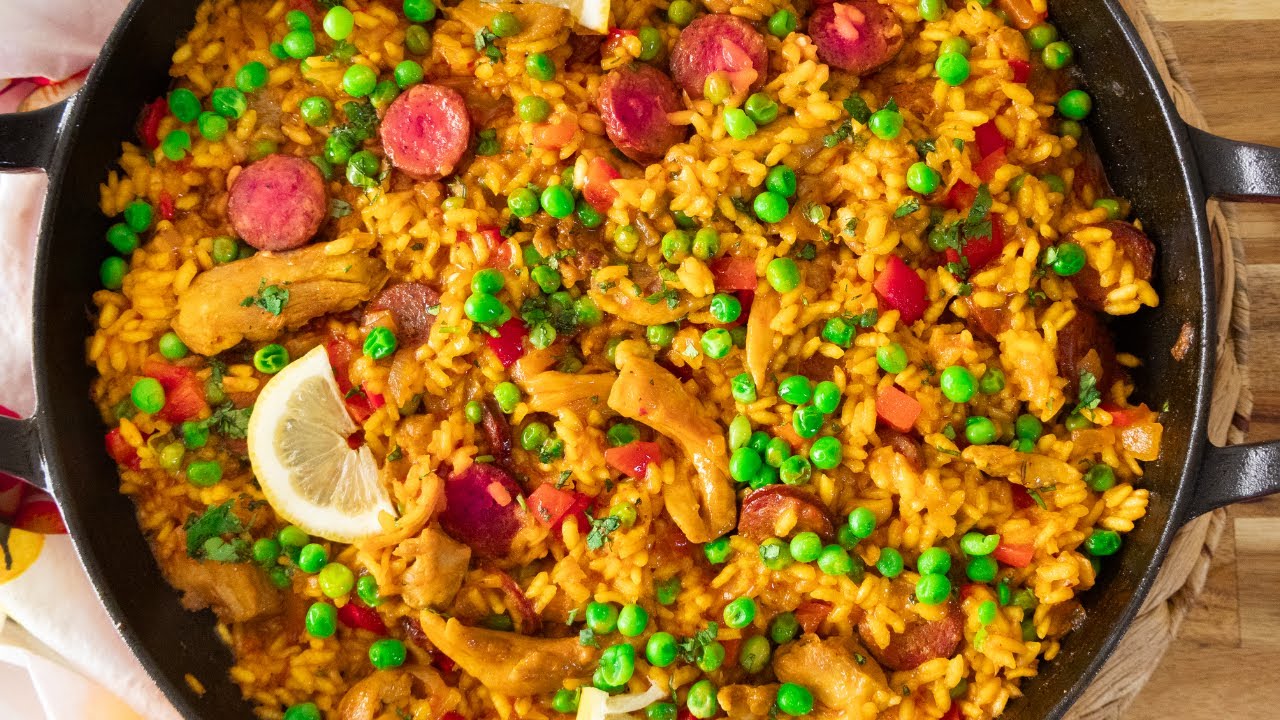 Chicken & Chorizo Risotto | Cheat Paella Recipe (Quick & Easy) - Dining ...