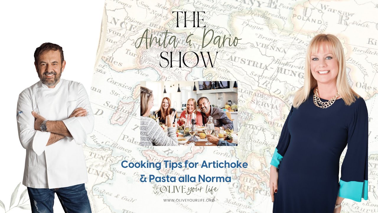 How to cook artichoke and Pasta alla Norma / The Anita & Dario Show ...