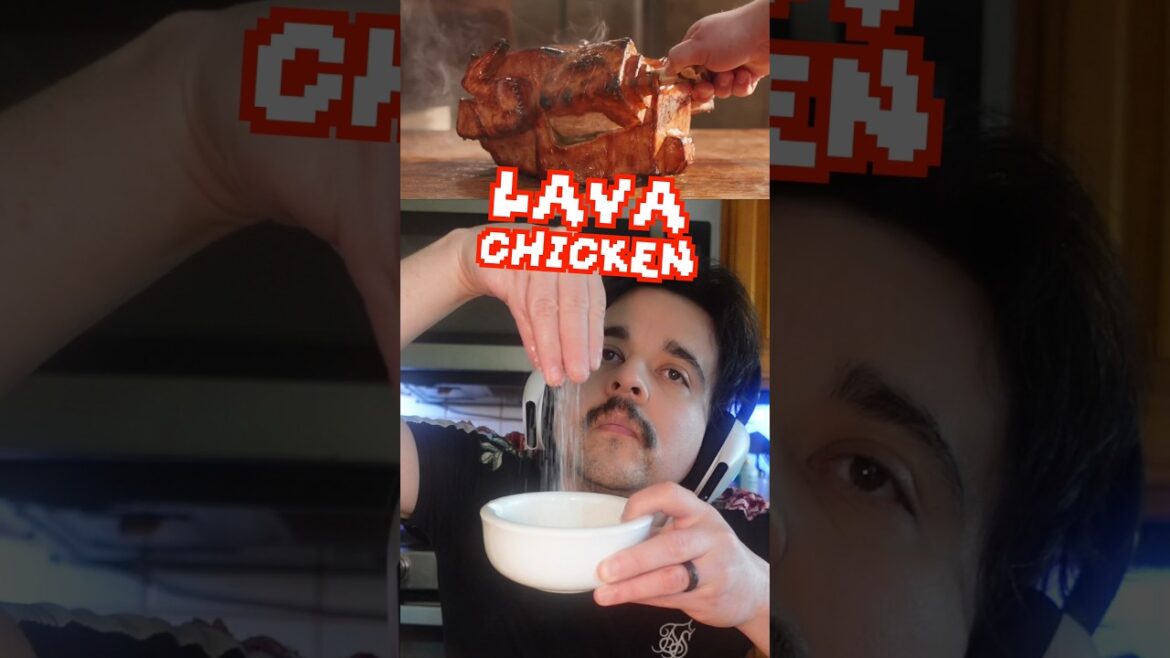 Steve’s Lava Chicken Recipe from the Minecraft Movie IRL! #shorts ...