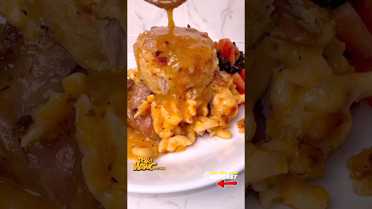 ⬆️ Pollo Wang Podcast on YouTube. Mammah! I made some Turkey dripping ...