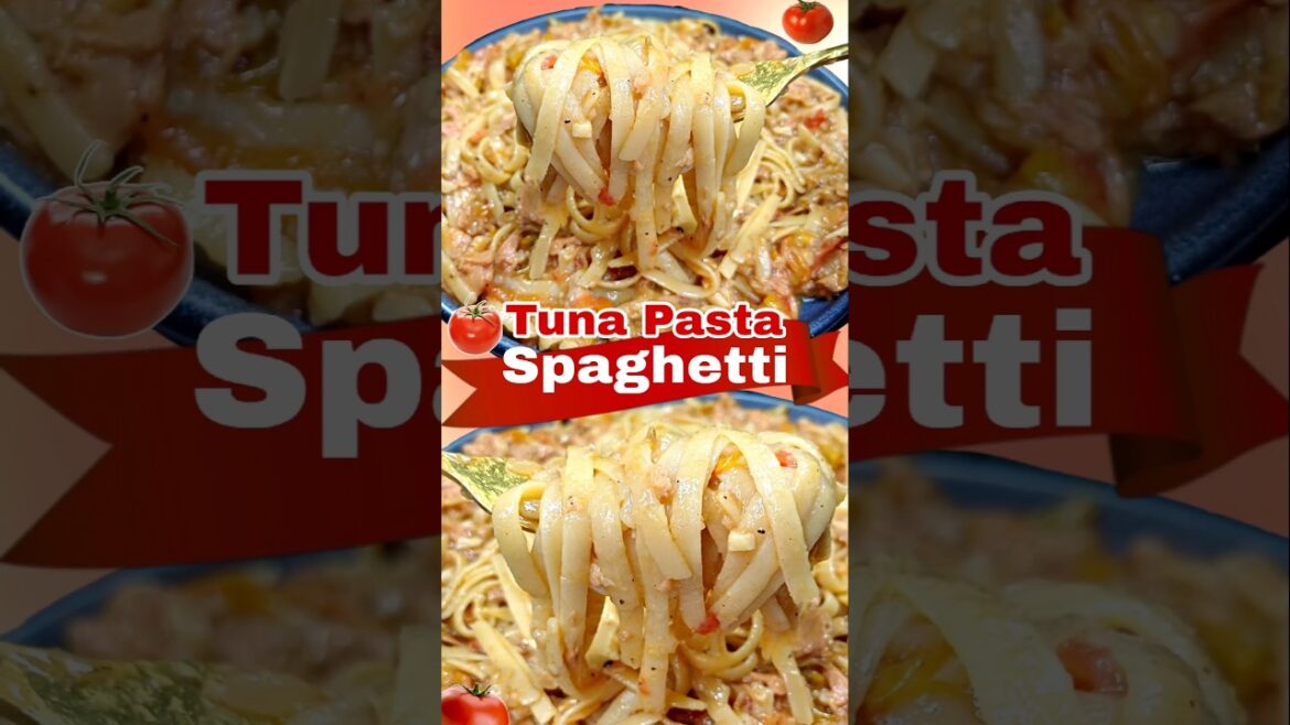 Tuna Pasta Spaghetti Recipe Filipino style | Carbonara - Dining and Cooking