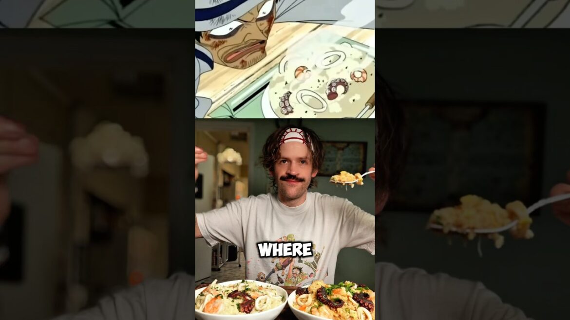 Sanji’s Seafood Rice TWO WAYS #shorts - Dining and Cooking