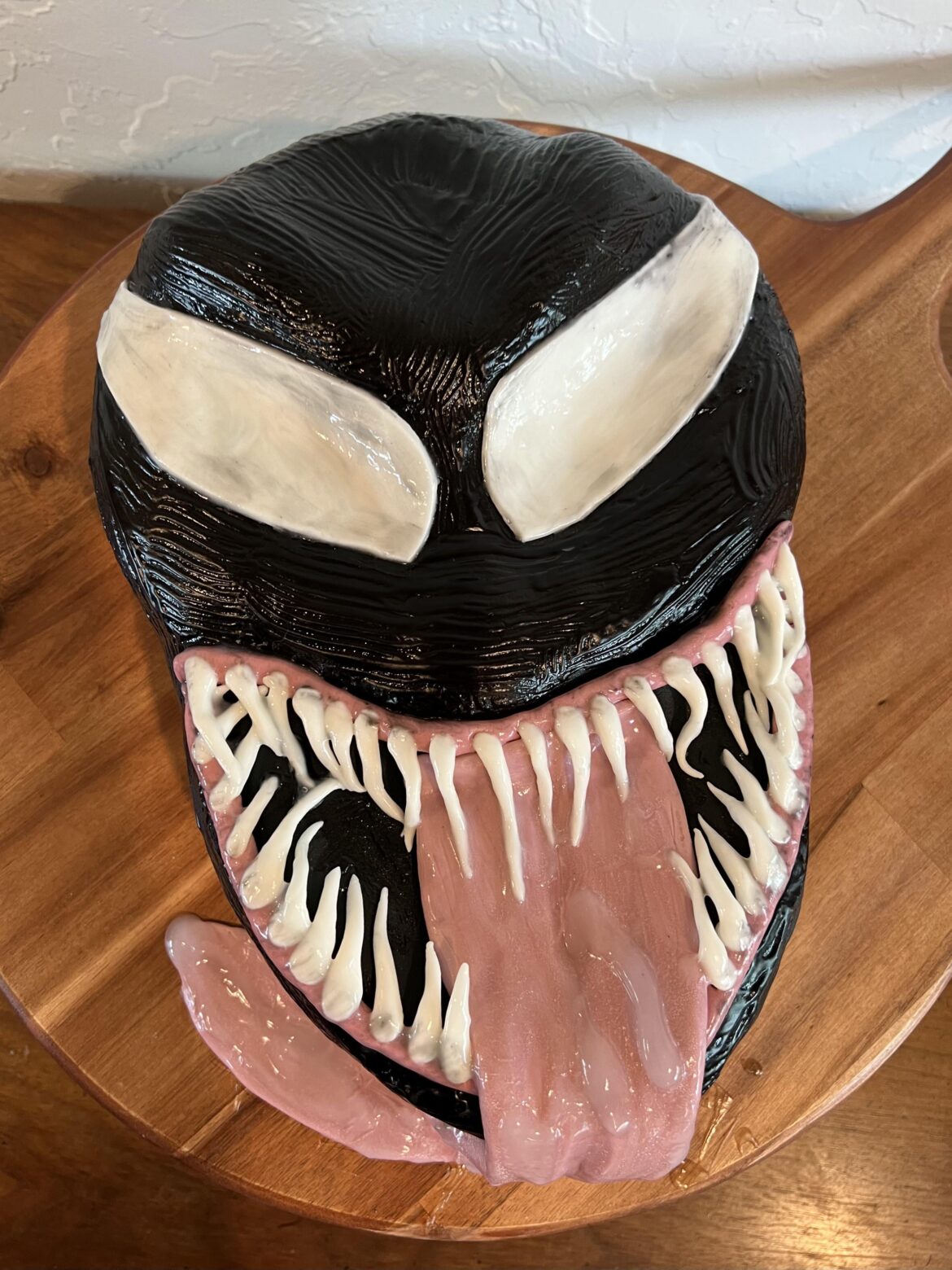 venom cake for my nephew! - Dining and Cooking