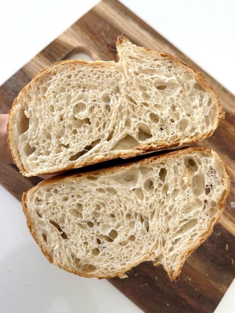 Going through the newbie-obsessed-with-getting-open-crumb stage ...