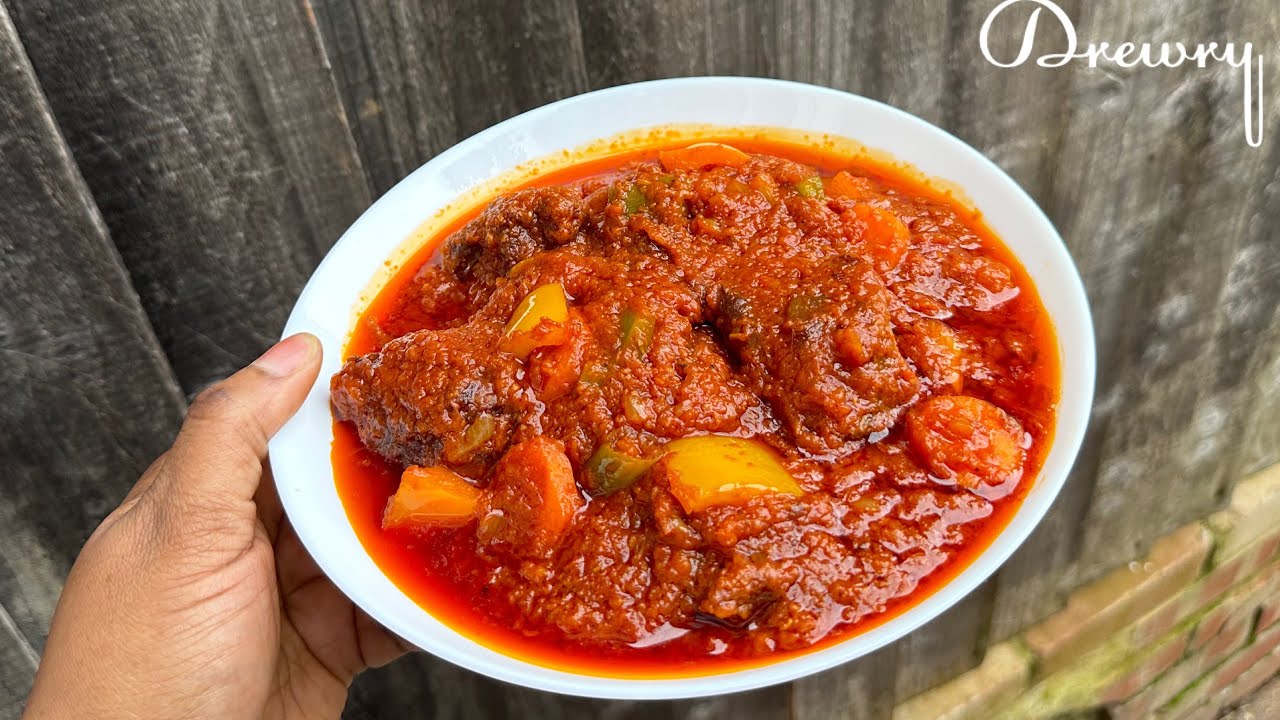 MY FAMILY'S FAVOURITE GHANA LAMB NECK STEW | RECIPE - Dining and Cooking