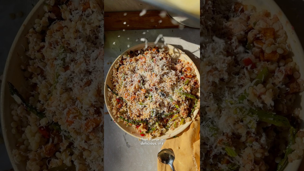 sumac-shallot cous cous salad- my favorite way to use a can of tuna ...