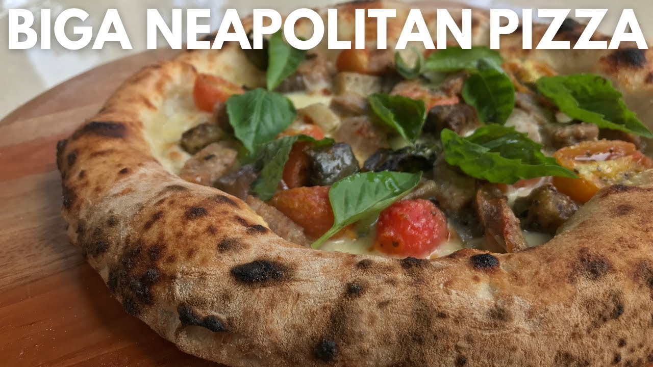 NEAPOLITAN PIZZA MADE WITH BIGA – RECIPE FOR PERFECT PIZZA DOUGH ...