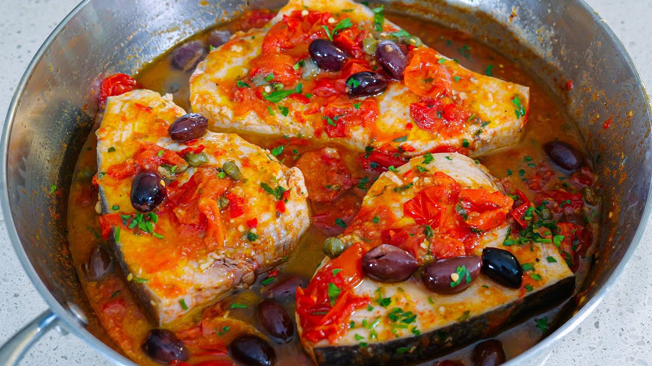 How to Cook SPICY SWORDFISH That Will Teleport You to Sicily - Dining ...