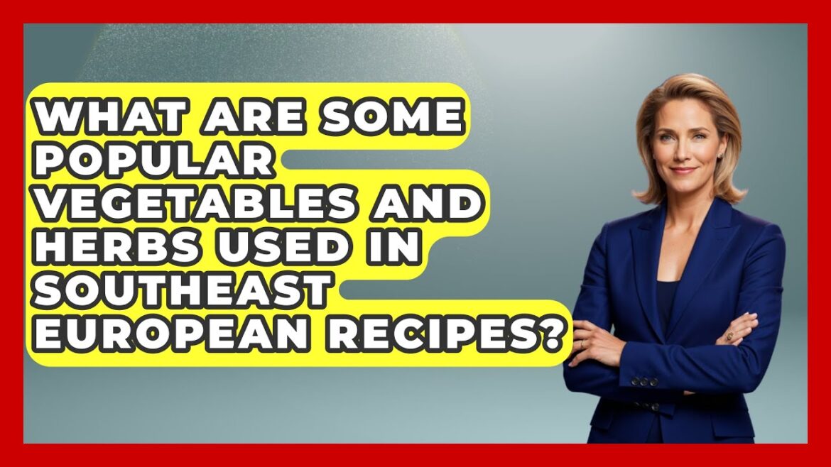 What Are Some Popular Vegetables and Herbs Used in Southeast European ...