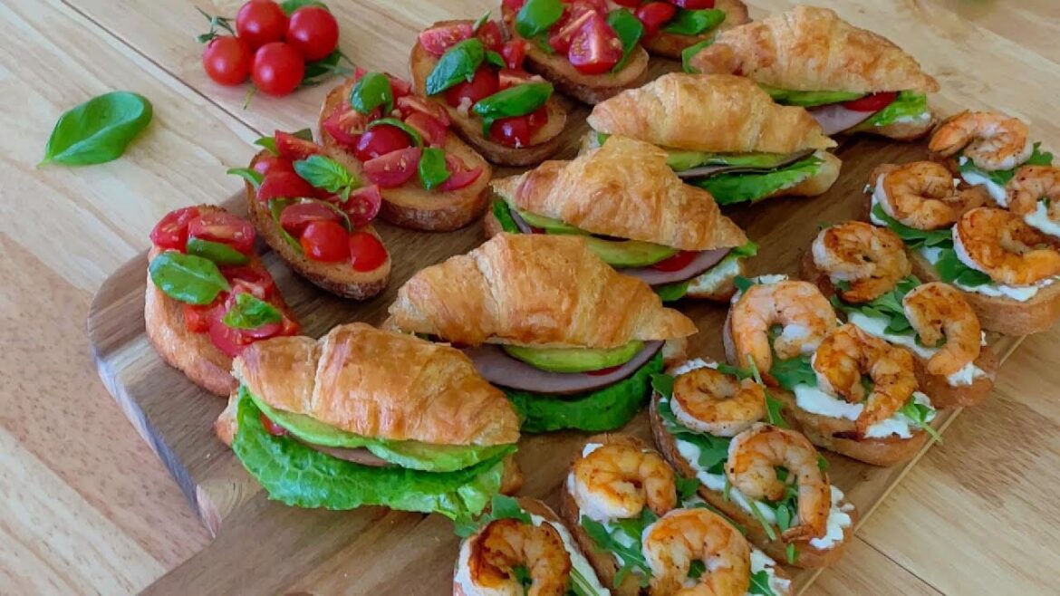 Light and Fresh Sandwich Appetizers You’ll Love - Dining and Cooking