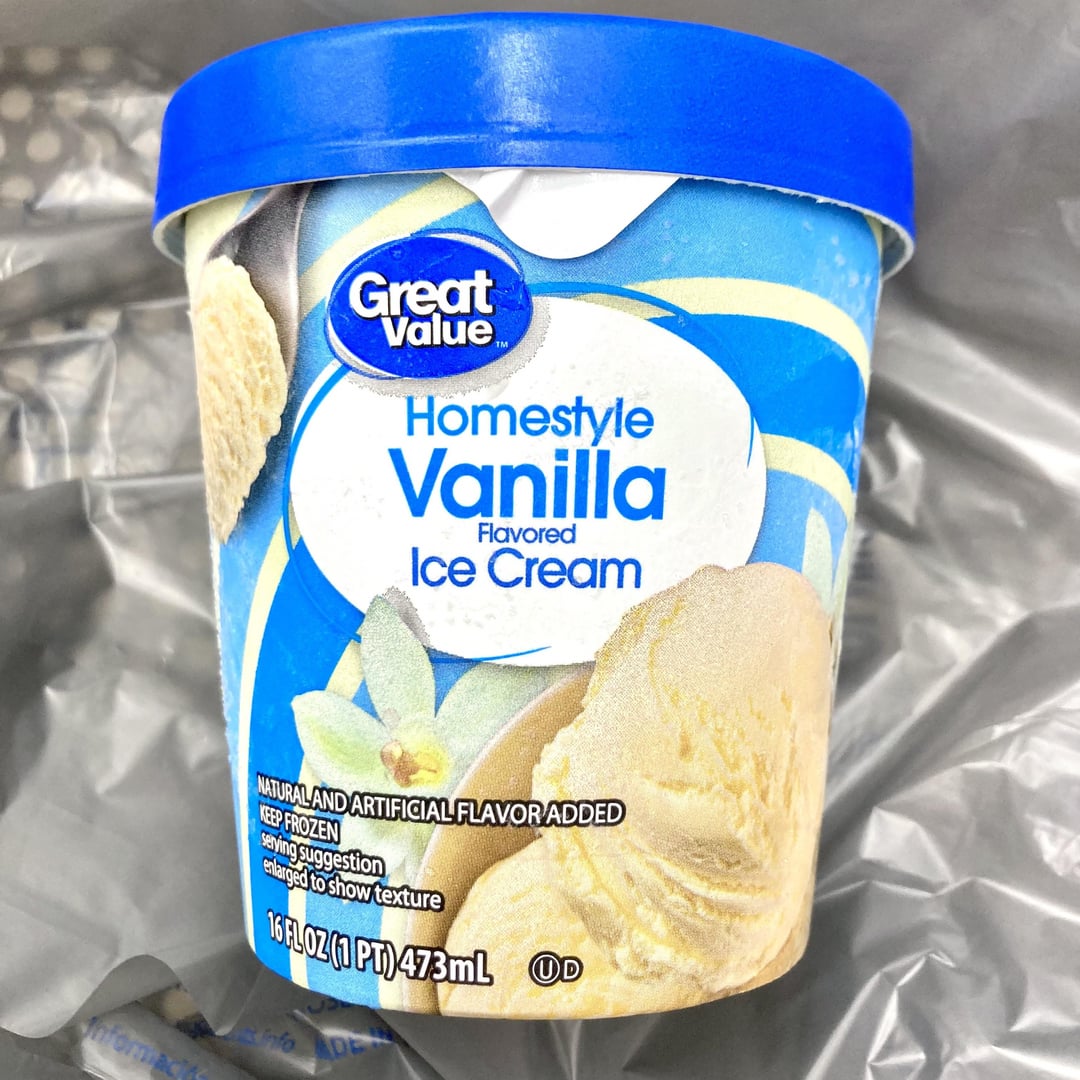 Great Value Homestyle Vanilla - tastes like Joy Vanilla Cake cones ...