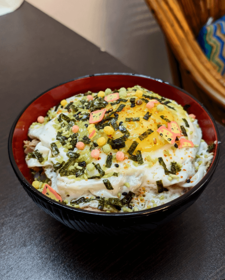 i made tuna mayo rice bowl with pikachu furikake - Dining and Cooking