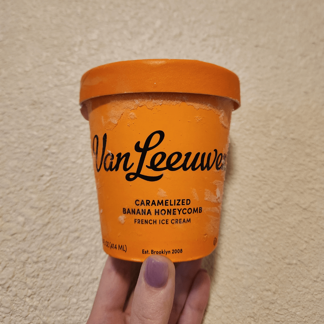 Review: Van Leeuwen caramelized banana honeycomb - Dining and Cooking