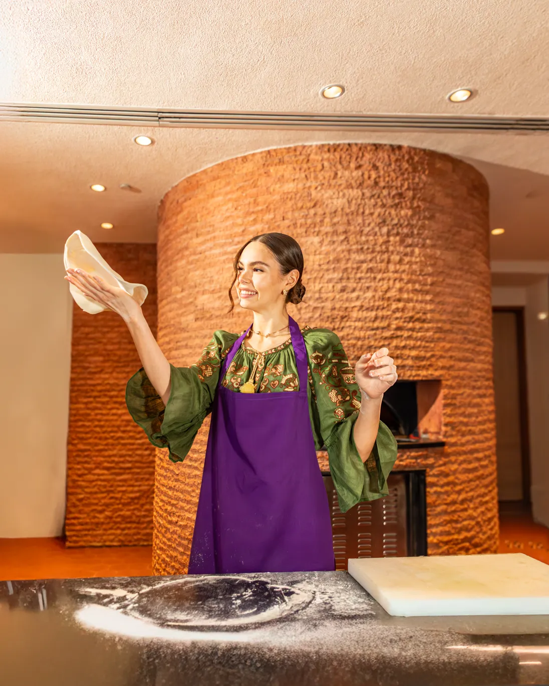 Fun Filled Pizza Making Experience for the Miss World Contestants at ...