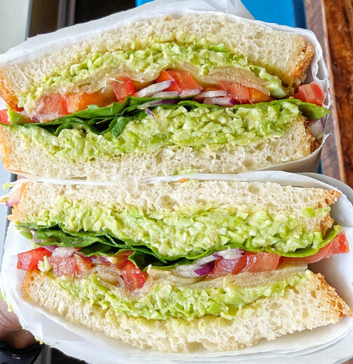 Avocado Edamame Sandwich - Dining and Cooking