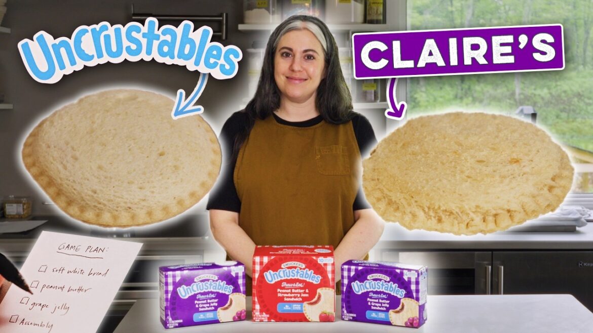 I Tried Making Homemade Uncrustables | Claire Recreates - Dining and ...