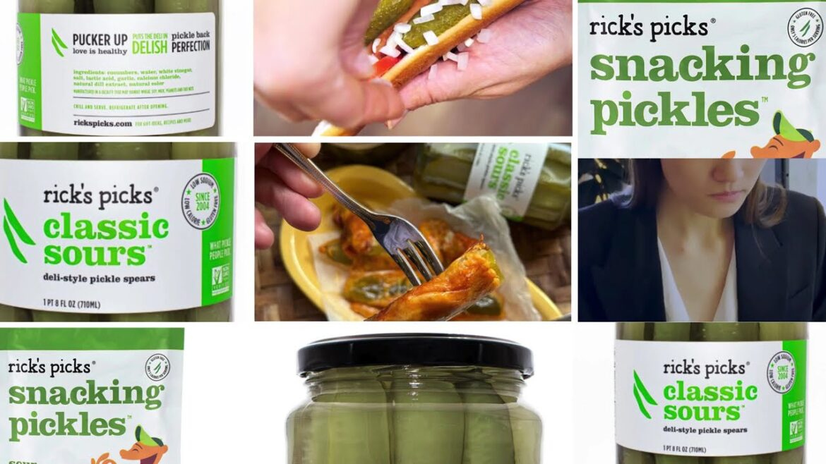 Classic Sours Deli Style Pickle Spears by Rick's Picks! - Dining and ...