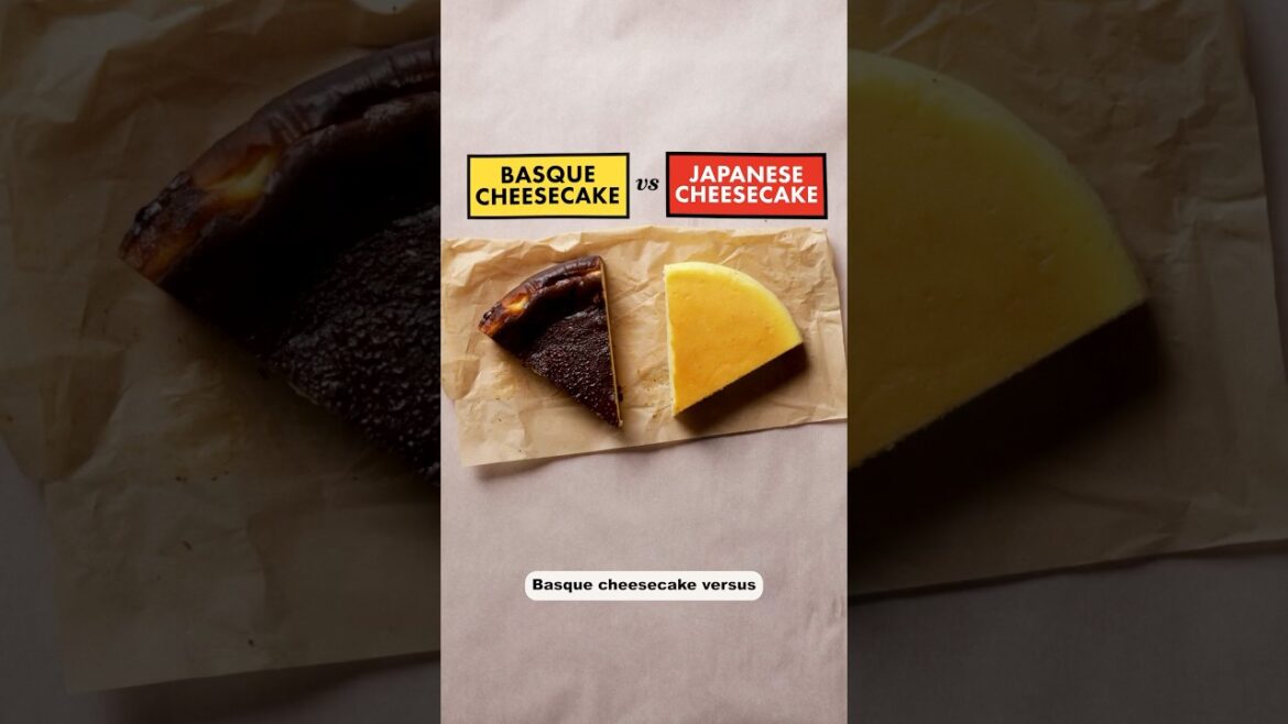 Basque cheesecake vs Japanese cheesecake. - Dining and Cooking
