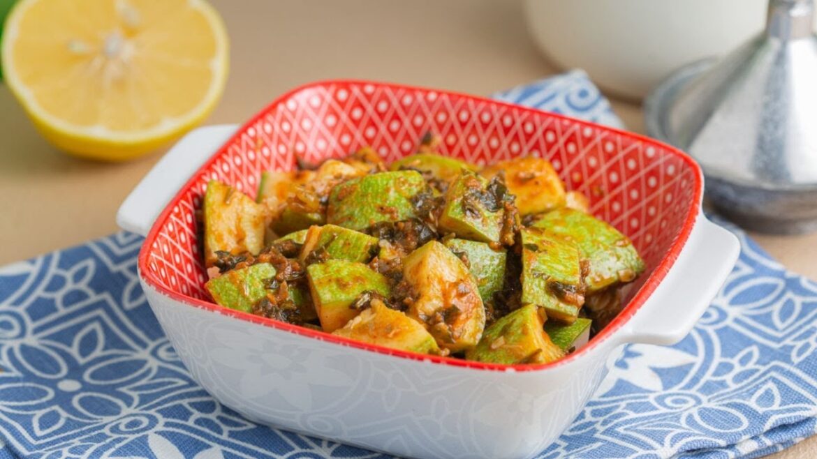 [ENG] Zucchini with Chermoula | Flavors of Morocco - Dining and Cooking