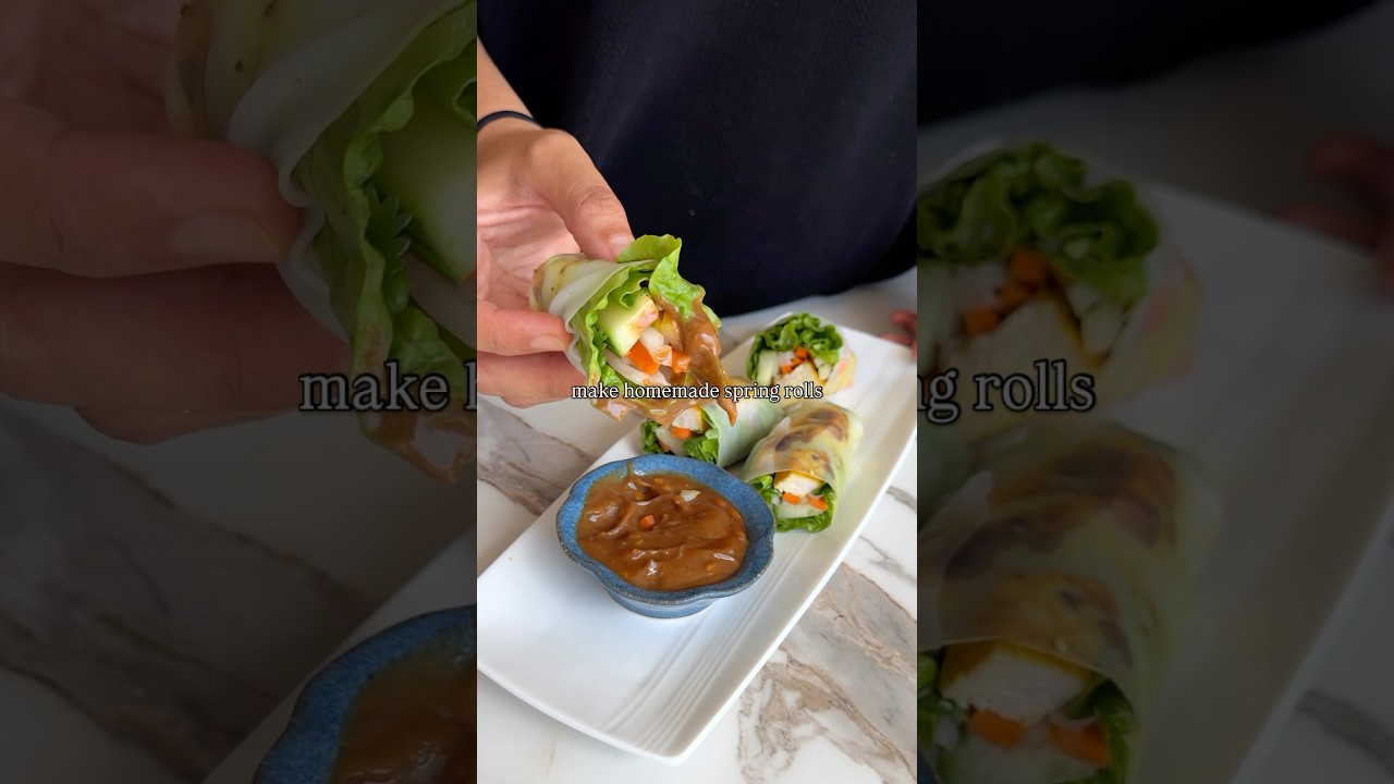 EASY Veggie-Packed Spring Rolls - Dining and Cooking
