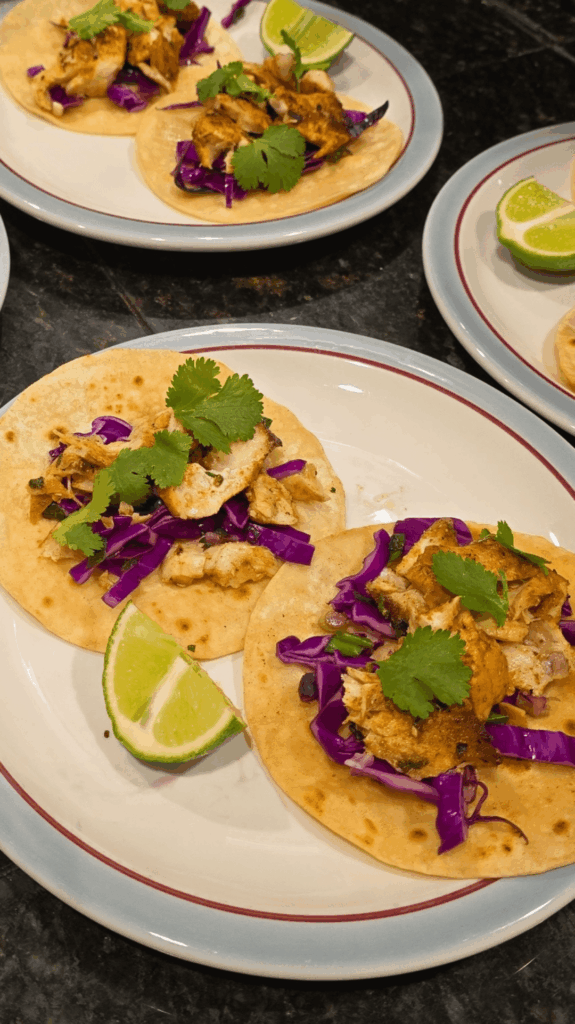[OC] Rock fish tacos I made - Dining and Cooking