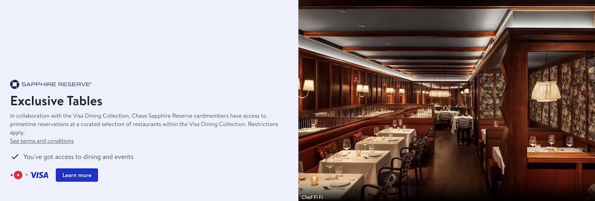 Chase Sapphire Reserve $300 Dining Credit: Which Restaurants Qualify ...