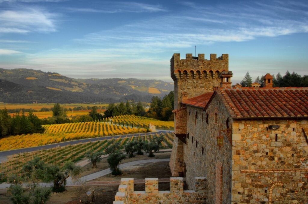 This Medieval Tuscan-Style Castle Hosts One Of the Most Unique Wine ...
