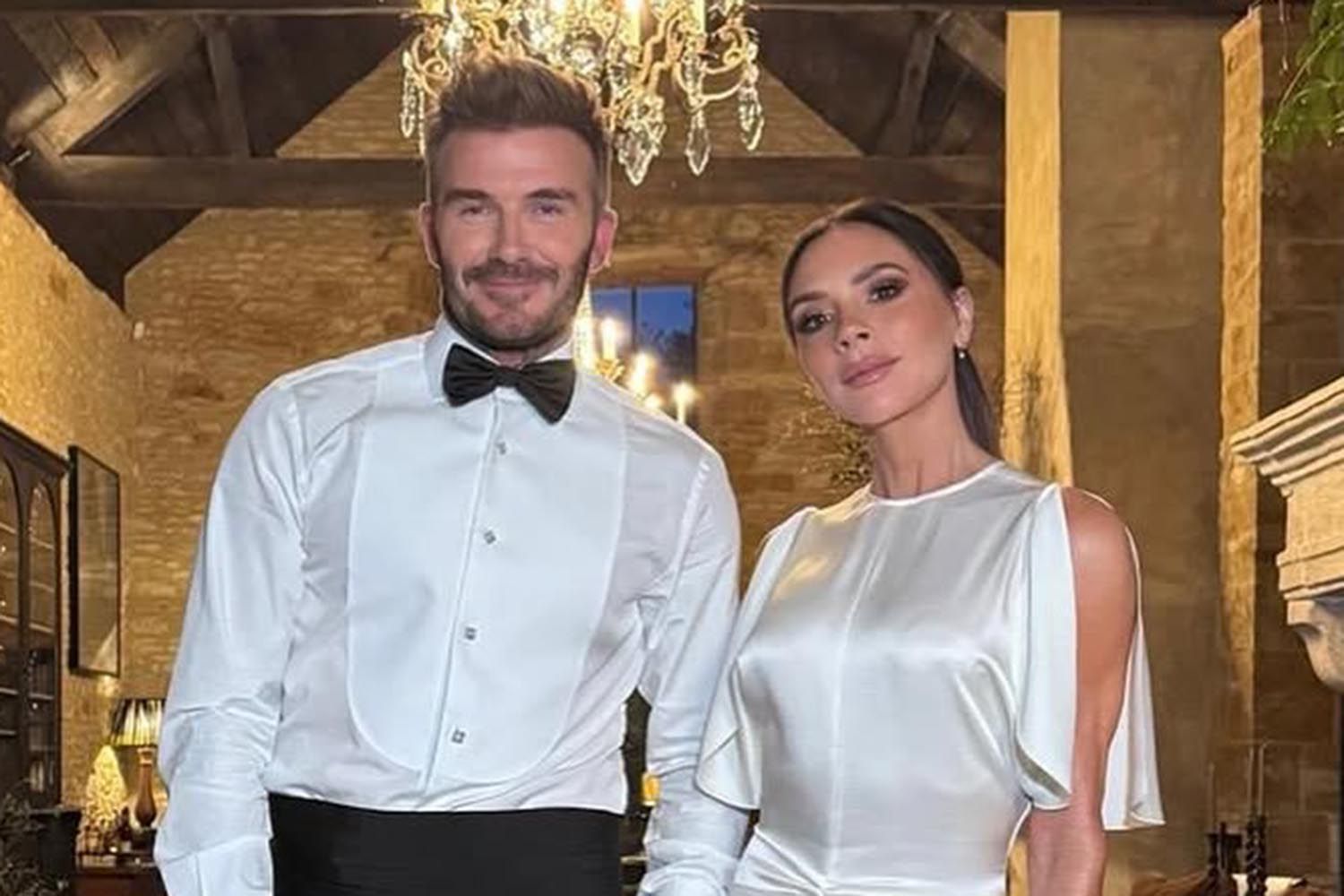 Victoria, David Beckham Give Bride and Groom Vibes at King Charles ...