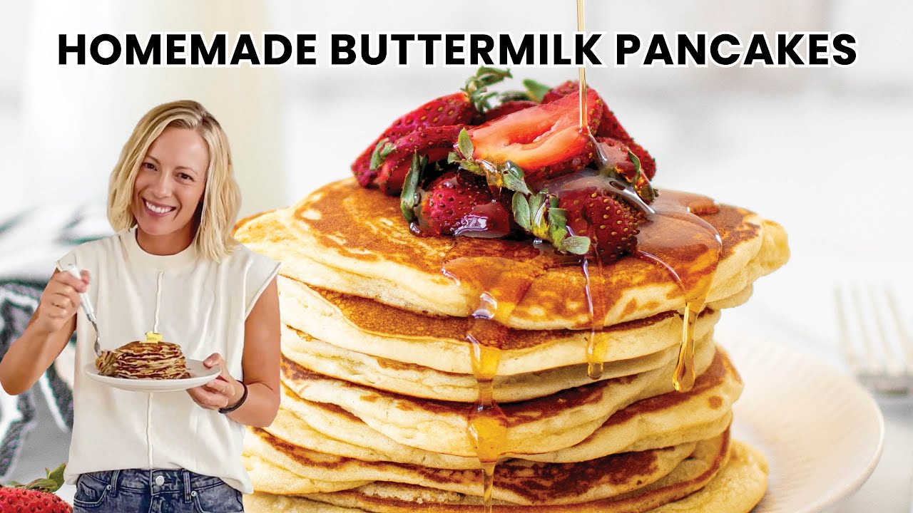 The Best Homemade Buttermilk Pancakes - Dining and Cooking
