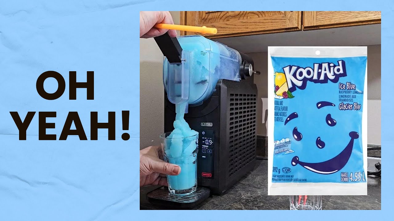 Iceman Slush Ease Kool Aid Slushi Recipe – Blue Raspberry Lemonade ...