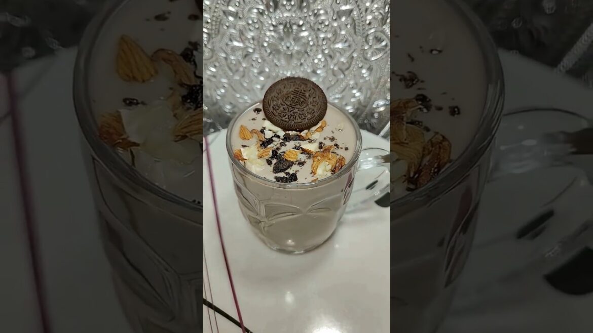 oreo milkshake / oreoshake / oreo bananamilkshake #shorts #trending# ...