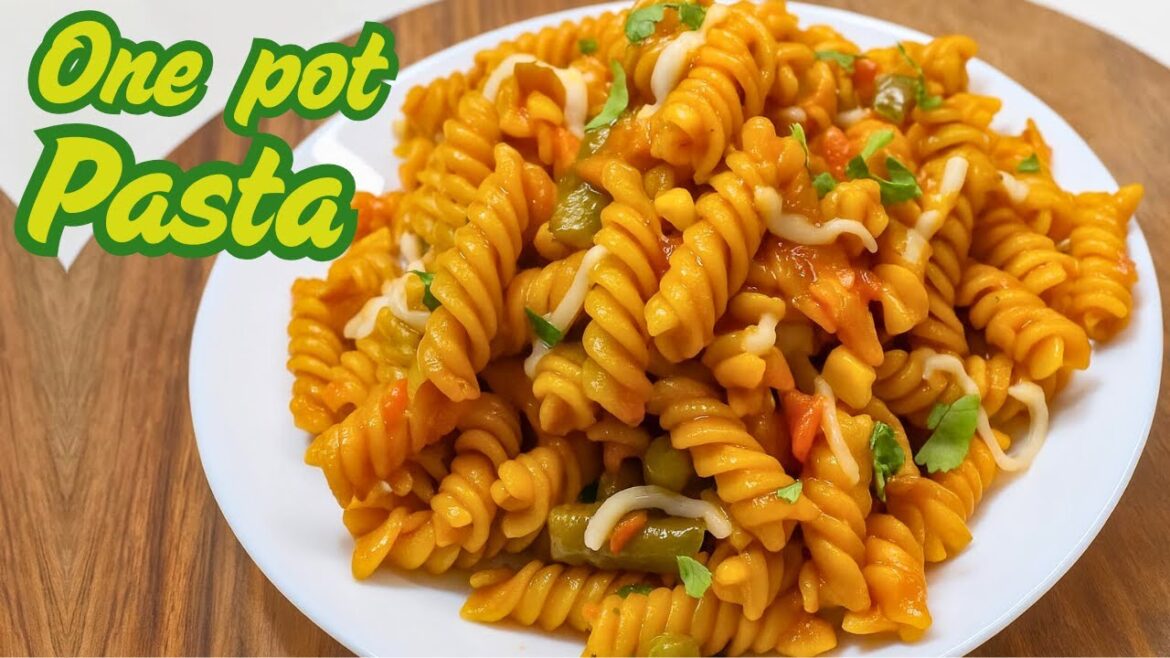 Spice Up Your Day: One Pot Indian Flavor Pasta with a Desi Flair ...