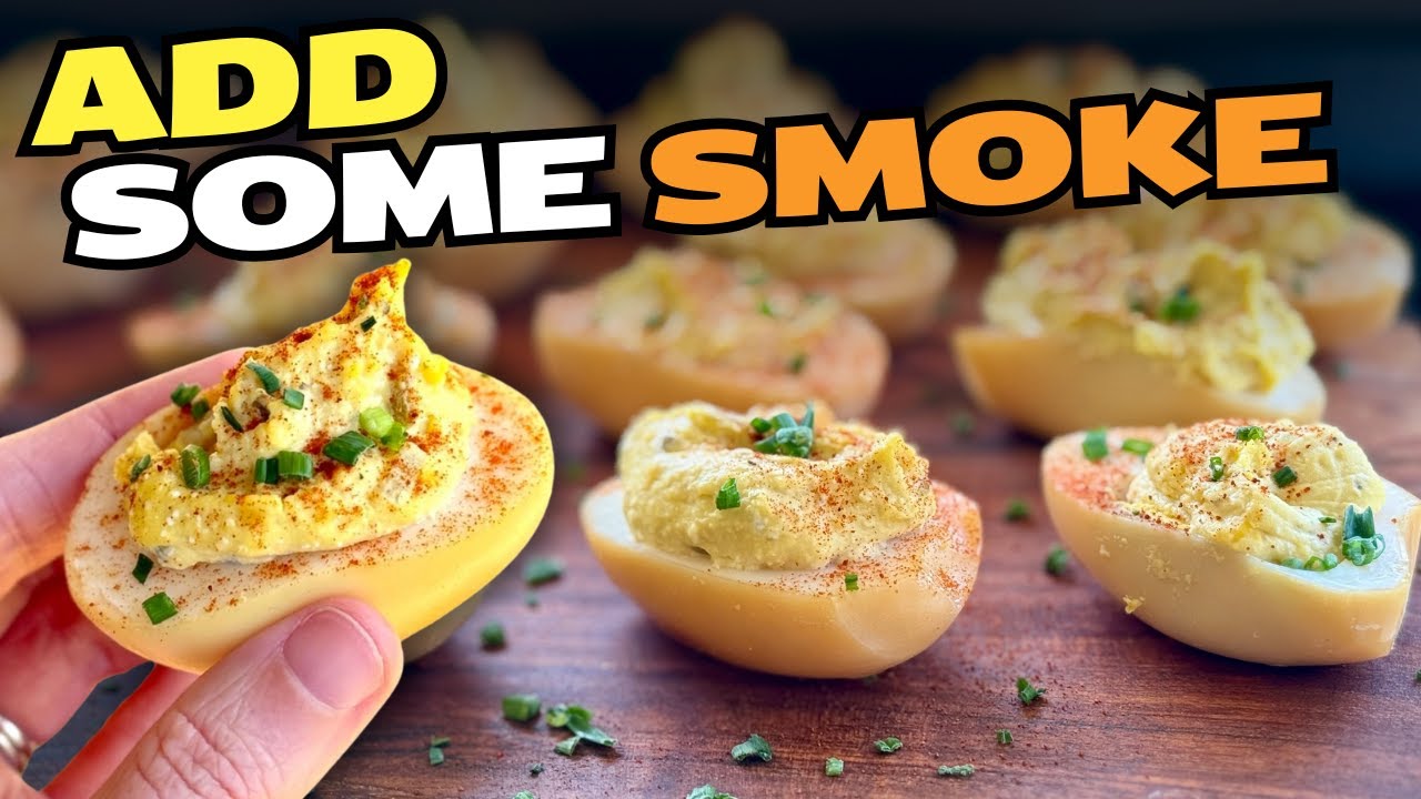 My Wife's FAVORITE Smoked Deviled Eggs - Fool Proof "Hard Smoked" Eggs on the Pellet Grill ...