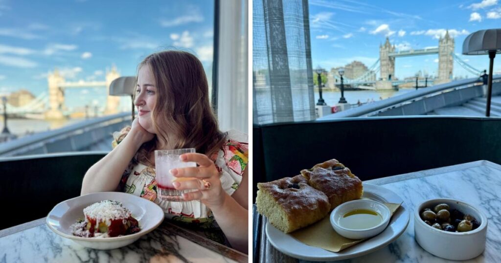 Tavolino - the London restaurant with Tower Bridge views - Dining and ...