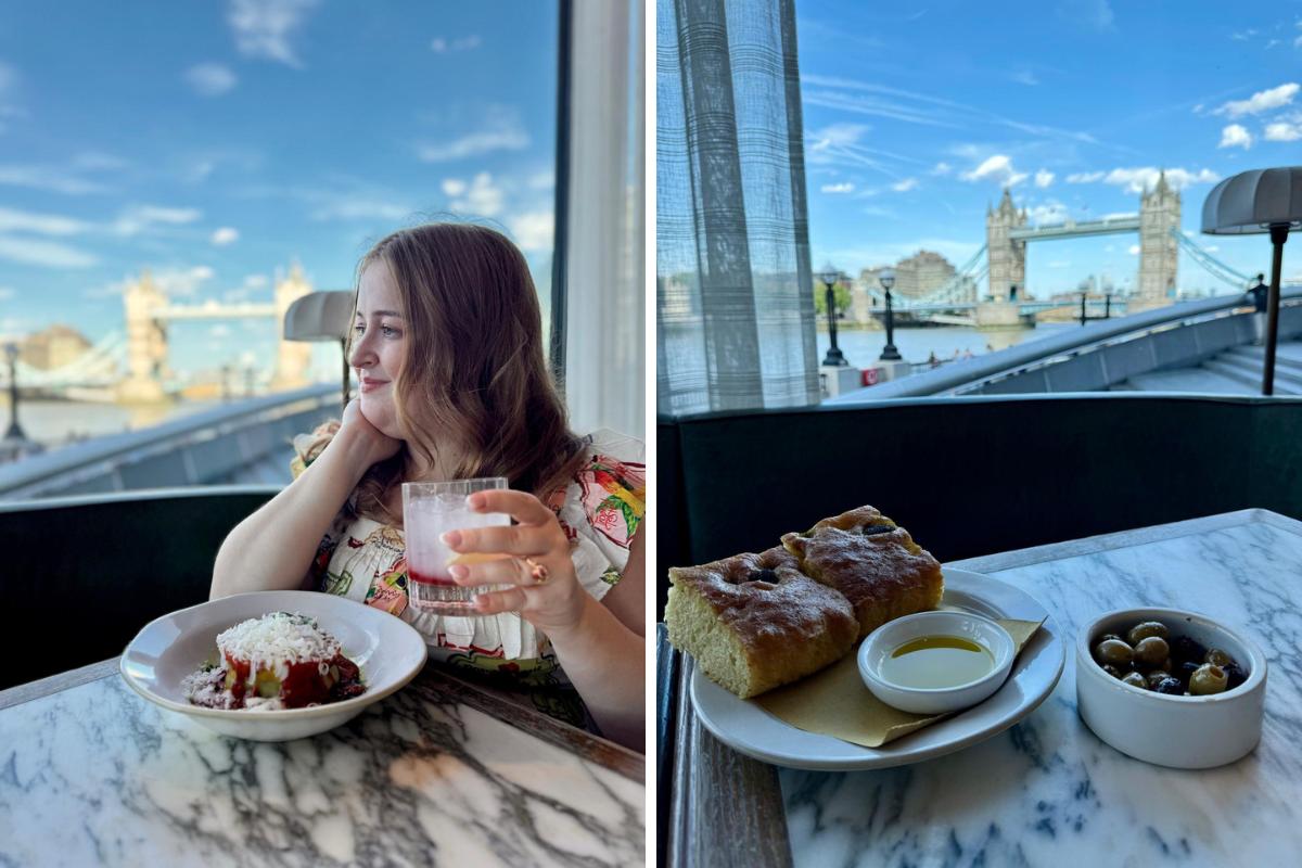 ‘I visited an Italian restaurant with one of the best views of Tower ...