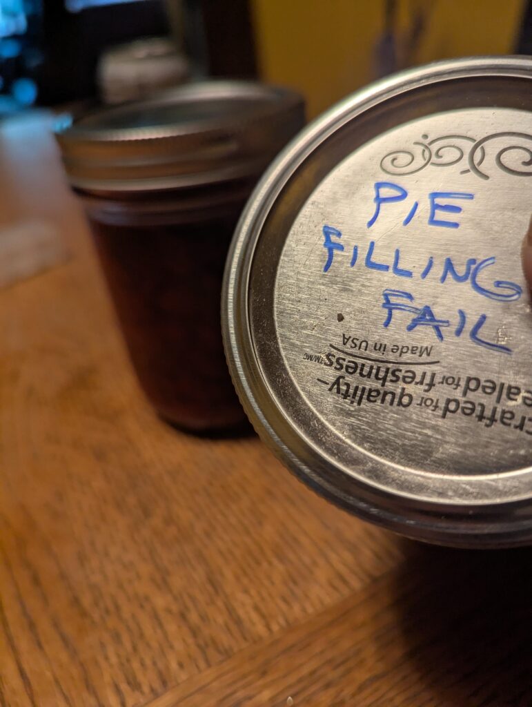 Can I salvage this pie filling? - Dining and Cooking