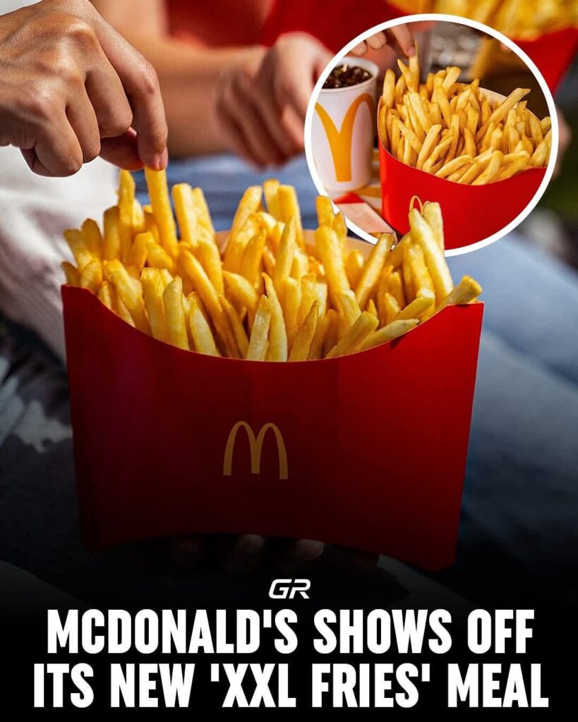 McDonald's has XL Fries now, - Dining and Cooking
