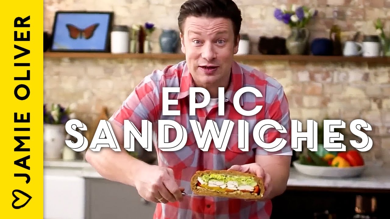 5 EPIC Sandwiches To Make At Home! Sandwich Recipes By Jamie Oliver ...
