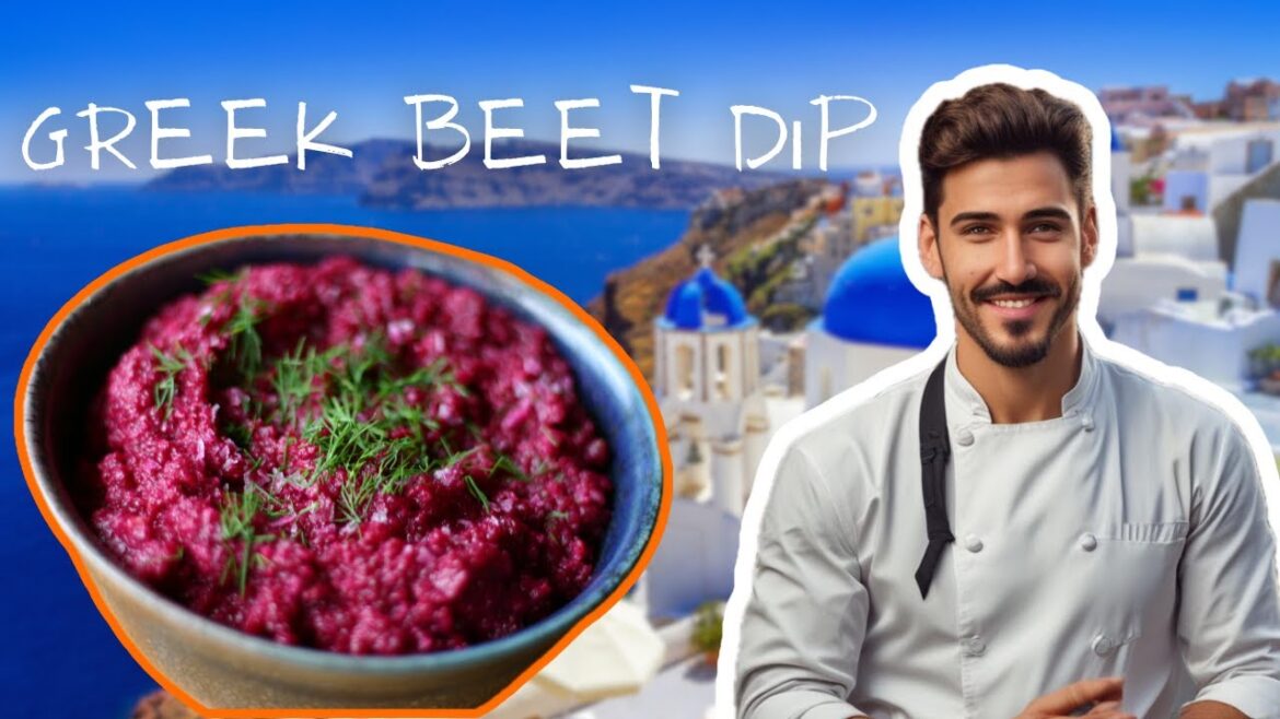 Easy GREEK BEETROOT DIP with Almonds. Pantzarosalata Recipe - Dining ...