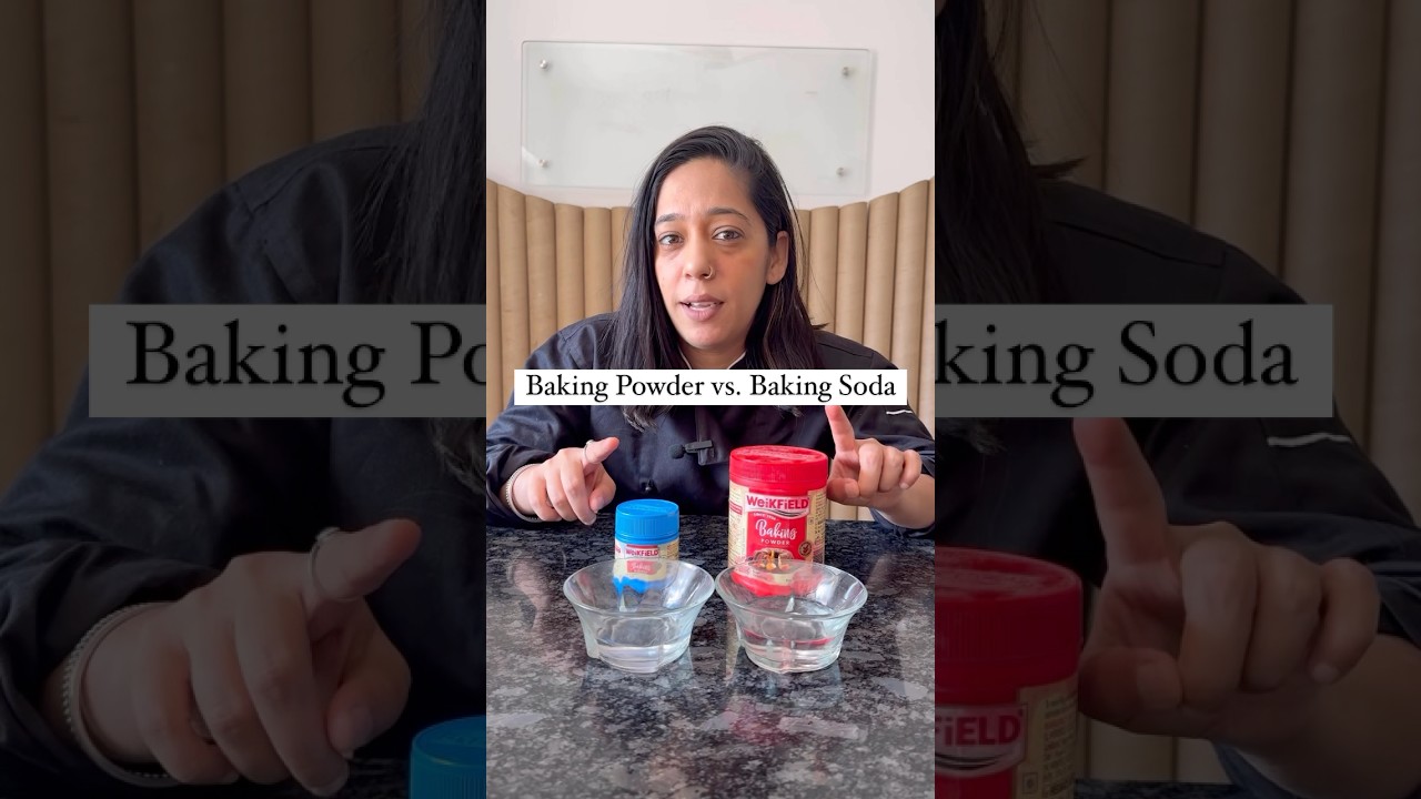 Baking Powder vs Baking Soda #bakingsoda #bakingpowder #bakingtips # ...
