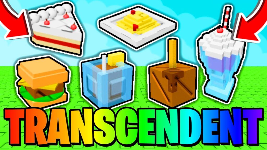 ALL TRANSCENDENT FOOD RECIPES In Grow A Garden! (COOKING EVENT GUIDE ...