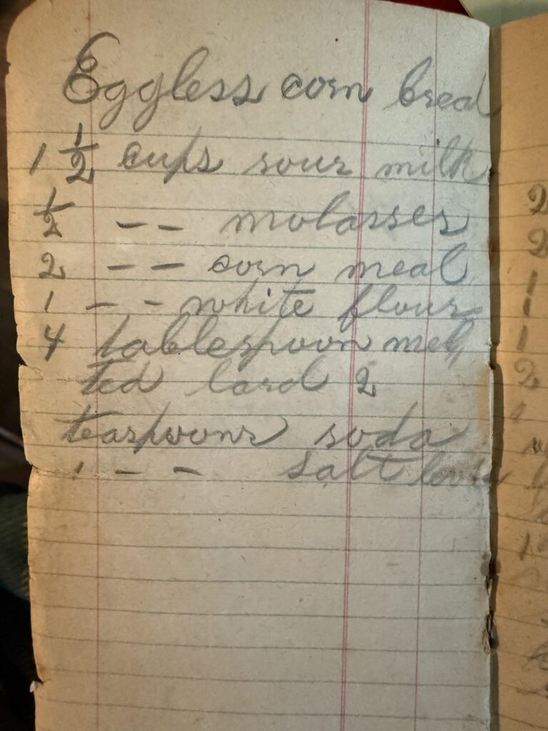 Great Grandma’s Eggless Corn Bread Recipe-pre-1900 - Dining and Cooking