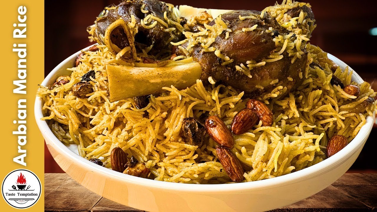 Lamb Shank Rice Mandi | Arabian Rice Dish | Authentic Lamb Mandi Recipe ...