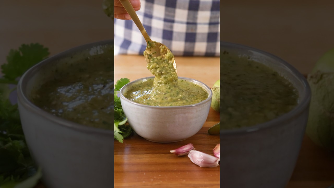 Homemade Salsa Verde Recipe! - Dining and Cooking