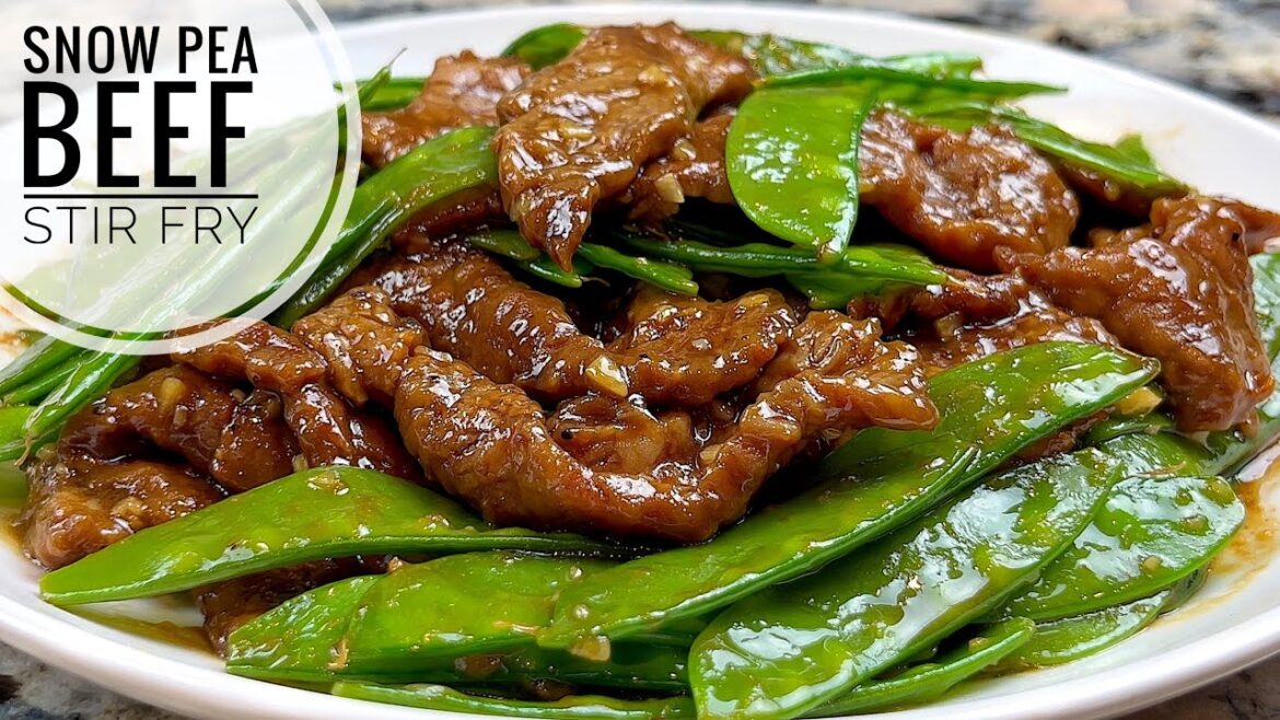 Beef And Snow Pea Stir Fry | Tender And Juicy Beef Stir Fry With ...